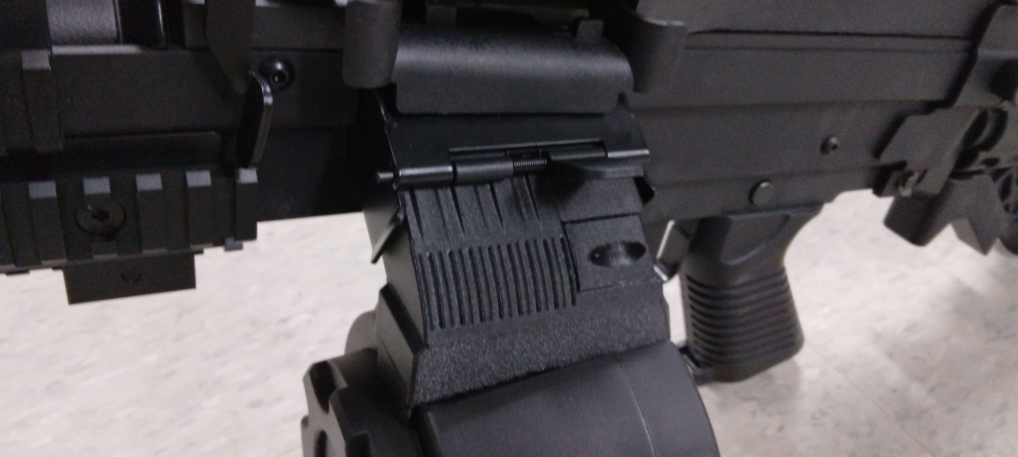 M249 Angel Custom Drum Adapter for Thunderstorm/ Firestorm Drum | Cedar3D